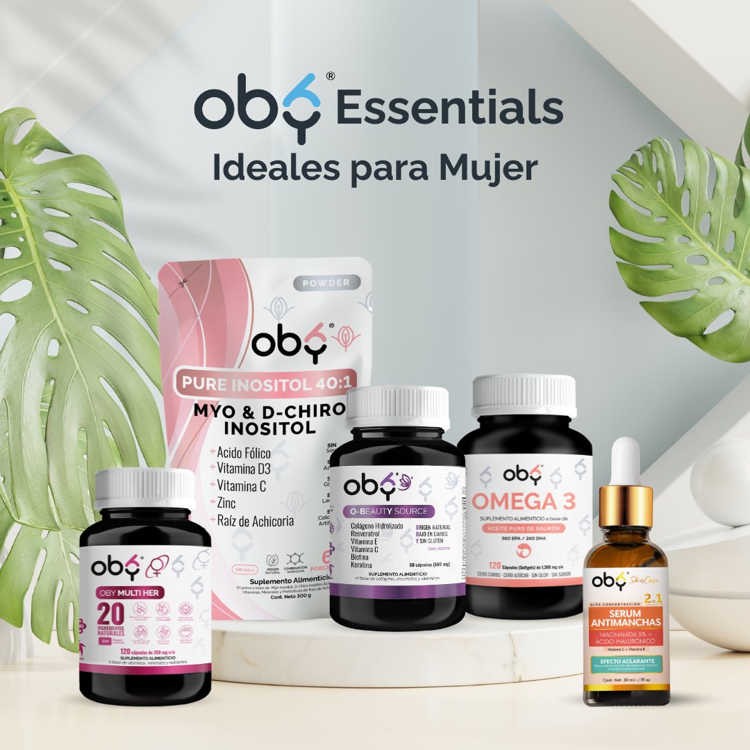 Descubre OBY Essentials: Ideales para Mujeres - oby.mx